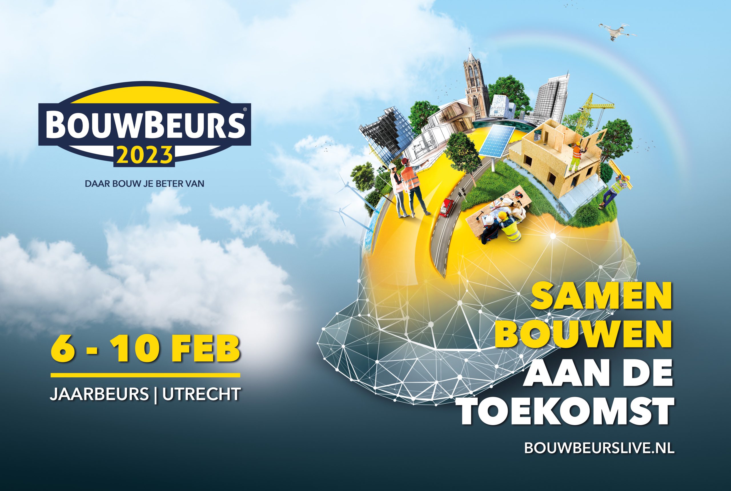 Samen bouwen aan toekomst van Nederland op BouwBeurs 2023