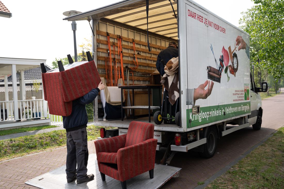 Kringloop De Kempen in Veldhoven na brand weer open